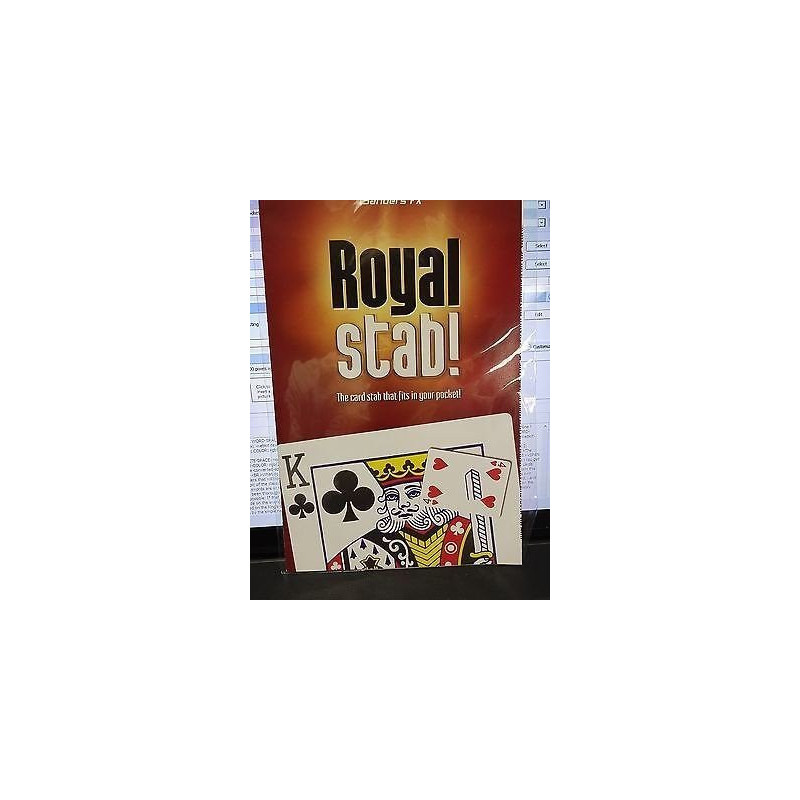 Richard Sanders ROYAL STAB CARD